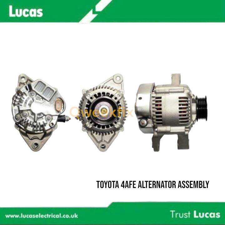 GENUINE LUCAS ALTERNATOR ASSEMBLY FOR TOYOTA COROLLA 4AFE (AE101/AE111 ...