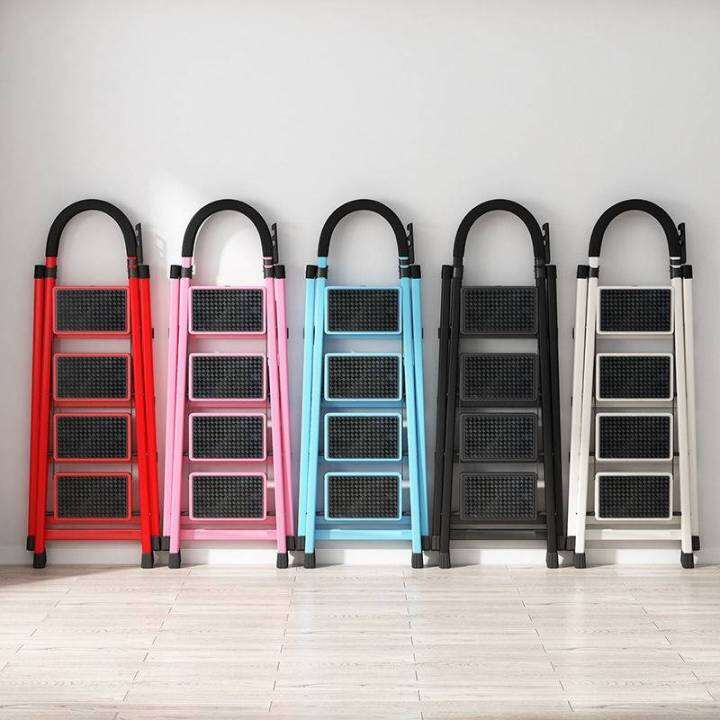 Ladder household folding indoor herringbone ladder multi-function ...