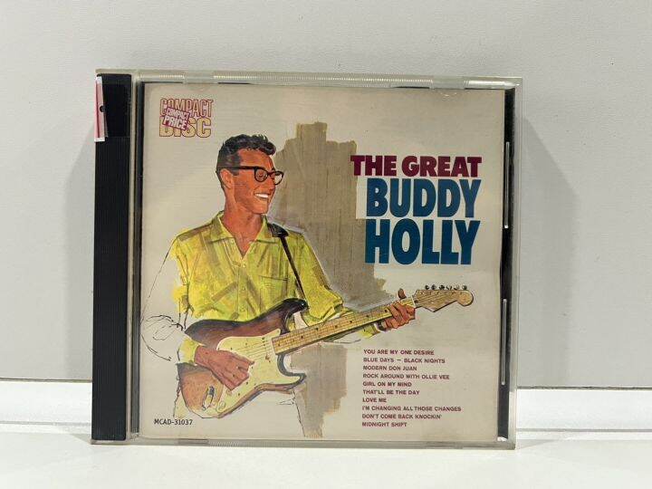 1 CD MUSIC ซีดีเพลงสากล BUDDY HOLLY THE GREAT BUDDY HOLLY (D11F38 ...