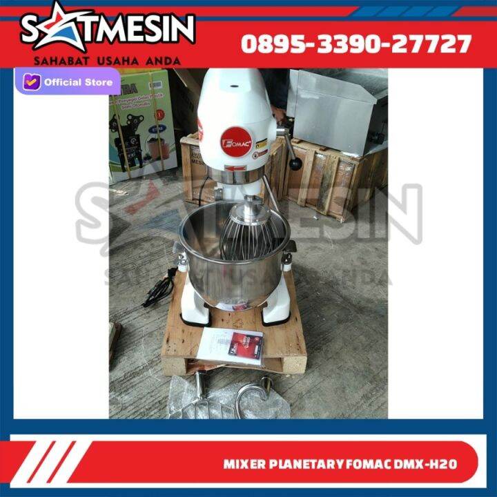 Planetary Mixer 20 Liter DMX-H20 Mixer Roti Fomac 20 Liter DMX - H20 ...