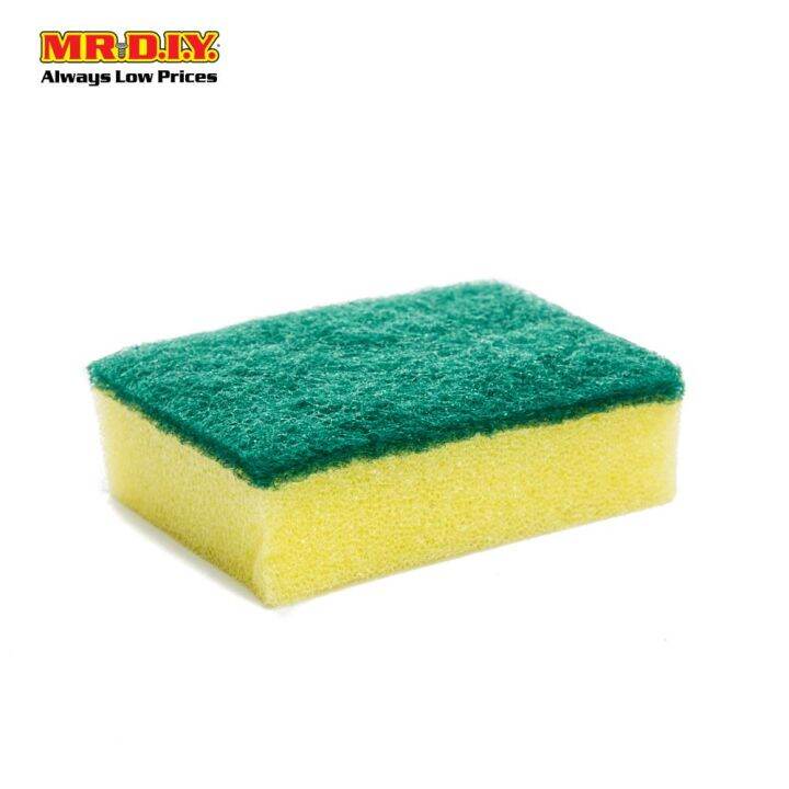 ARC EN CIEL Dual-Sided Sponge Cleaning Multi-Purpose Scouring Pad ...