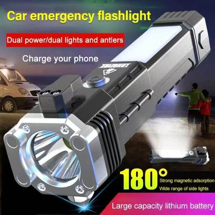 [explore] [SG local] Multifunction Flashlight Solar Torchlight ultra ...