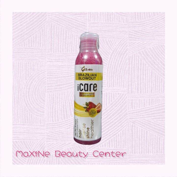 iCARE (authentic) brazillian blowout & botox keratin filler 100mlZ2j ...