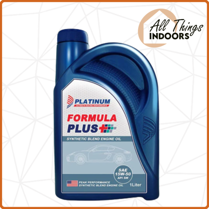 Platinum Lubricants Formula Plus 15W-50 1L | Lazada PH