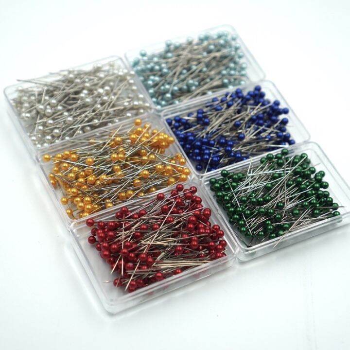 เข็มหมุด ราคาถูกมาก 50, 100, 200, 300, 400ชิ้น เลือกสีได้ | Lazada.co.th