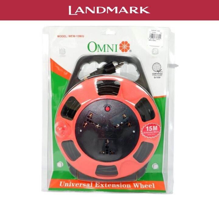 Omni Extension Wheel 15M Cord 2500W 10A 250V | Lazada PH