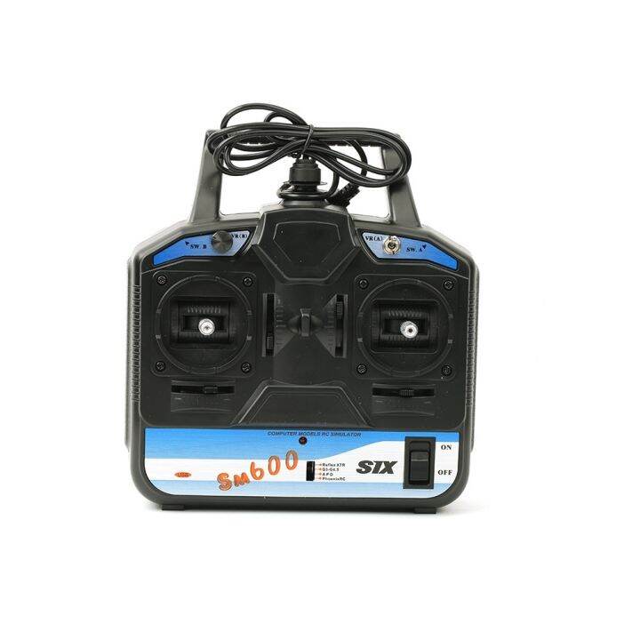Flysky SM600 simulator started 6 channel flight simulator Support G4/G3 ...