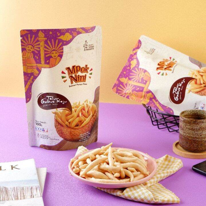 Telur Gabus Keju khas betawi | Mpok Nini | Oleh-Oleh jakarta-Bekasi ...