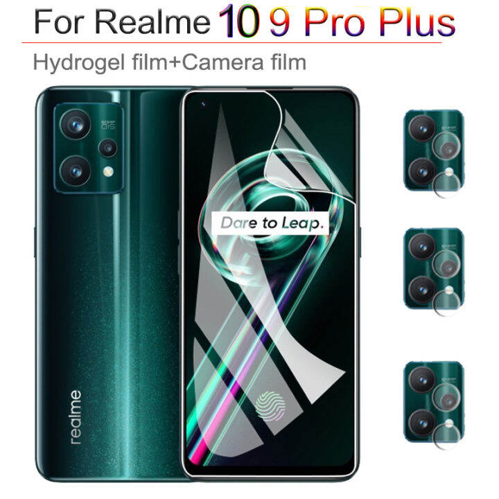 Realme 10ฟิล์มไฮโดรเจลสำหรับ Realme 9 Pro Plus ป้องกันหน้าจอ Realme 9i ...