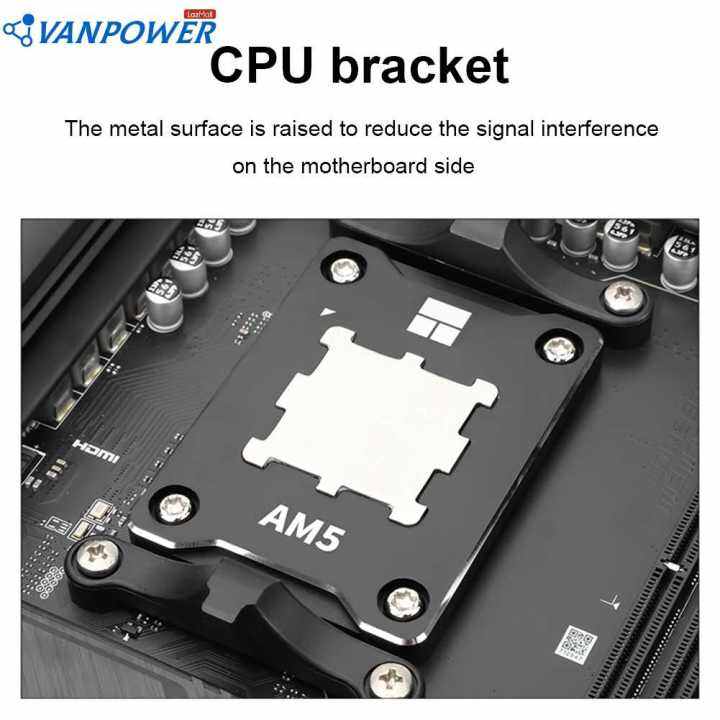 Thermalright ASF AMD AM5 Secure Frame Black/Red Computer CPU Bending ... Thermalright ASF AMD AM5 Secure Frame Black/Red Computer CPU Bending ...