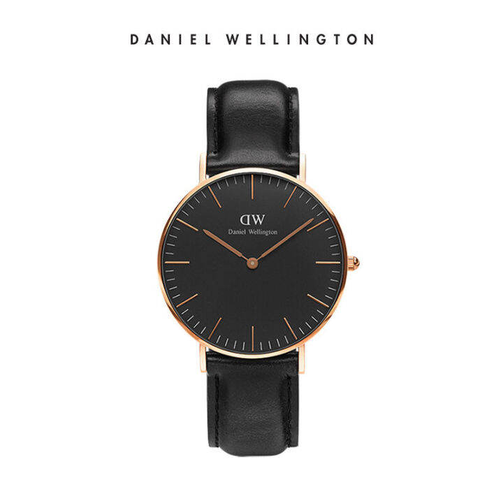 Jam Tangan DDaniel Wellington Classic Black Leather Watch Sheffield ...