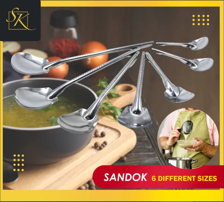 SANDOK 6 DIFFERENT SIZES | Lazada PH