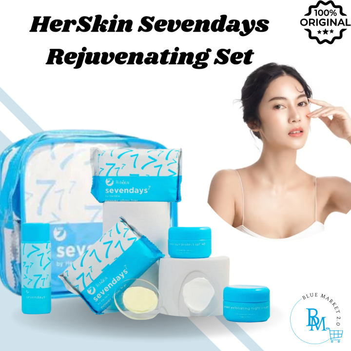 ORIGINAL HerSkin Seven Days Rejuvenating Power Exfoliating Set | Lazada PH