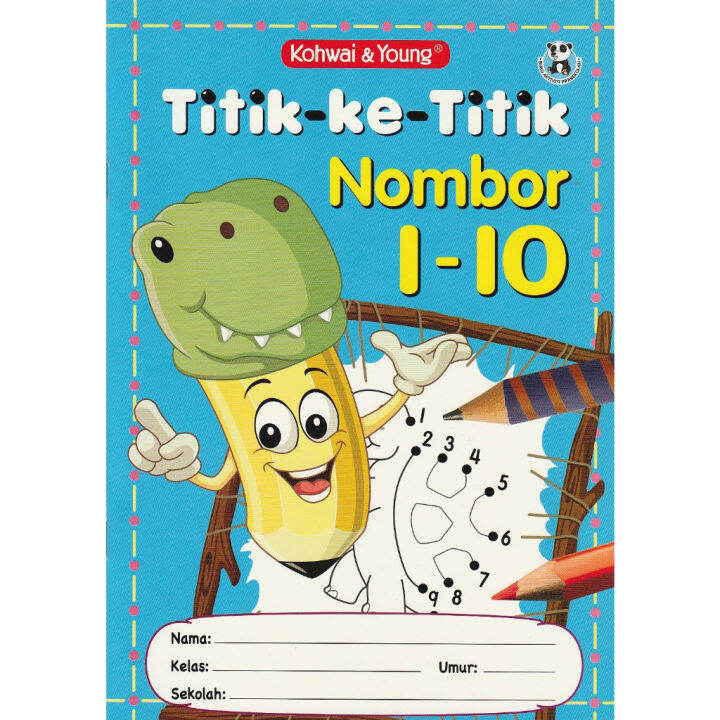 TITIK - KE - TITIK NOMBOR 1- 10 | Lazada