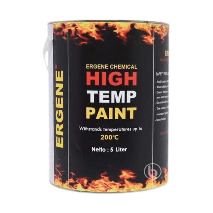 Cat Tahan Panas 200 derajat celsius - Silver - 5 Liter - Hi Temp Paint ...