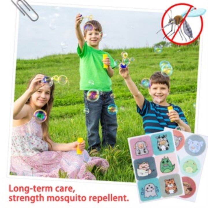 Baby Mosquito Repellent Herbal Fun Stickers Anti Dengue Essential Oil ...