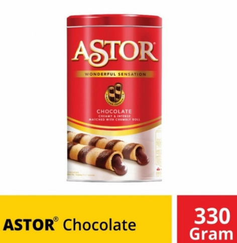 Indonesian Snack Astor Stick Wafer Chocolate 330G Authentic Original ...