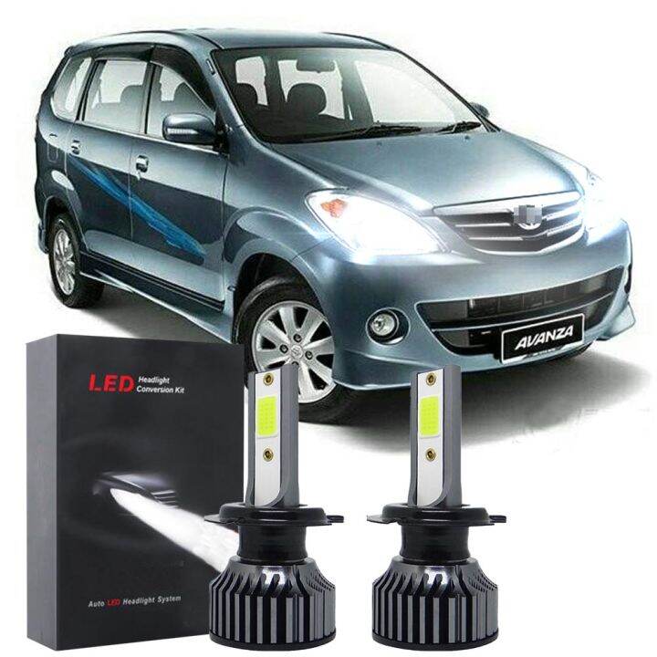 สำหรับ Toyota Avanza F600ปี2003 2004 2005 2006ถึง2011-2ชิ้นไฟหน้ารถยนต์ ...