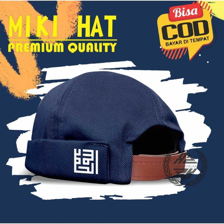 Topi Peci Miki Hat Peci Uas Kufi Alhamdulilah Bahan Daimaru Premium ...