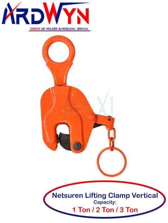 Netsuren Vertical Lifting Clamp - Catok untuk mengangkat - kap. 1 / 2 ...