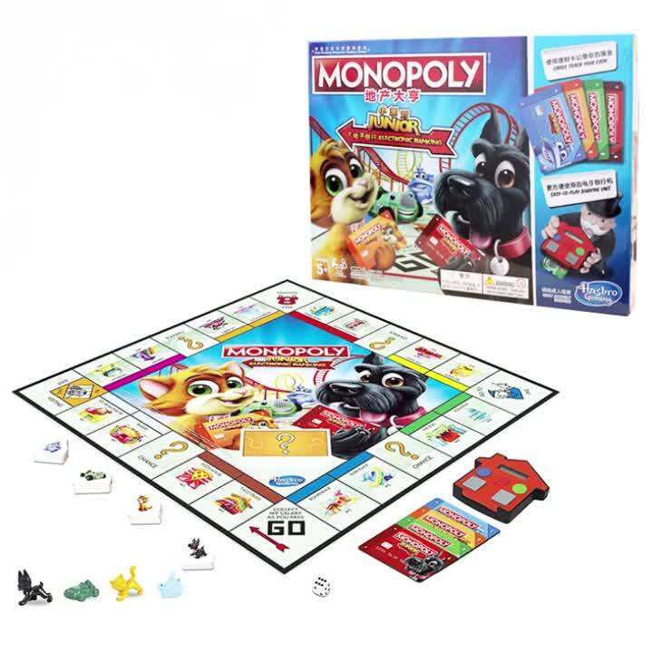 Hasbro Monopoly Series Authentic Original E1842 Small Party e-Banking ...