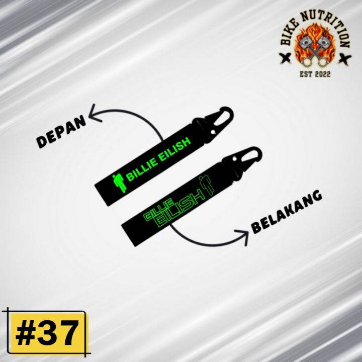 GANTUNGAN KUNCI BILLIE EILISH KEYCHAIN BILLIE EILISH KEY CHAIN BAHAN ...