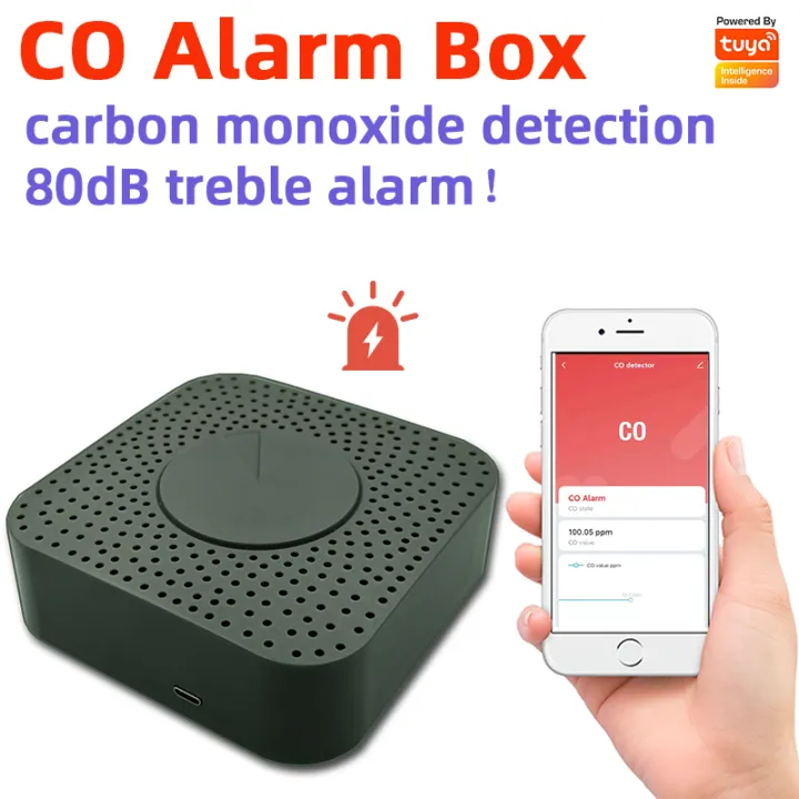 Tuya smart WiFi carbon monoxide sensor detector smart home linkage APP ...