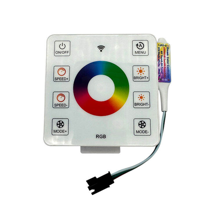 LED Wall Switch Dimmer LED Controller Wall Mounted Plastic Cover Touch ...