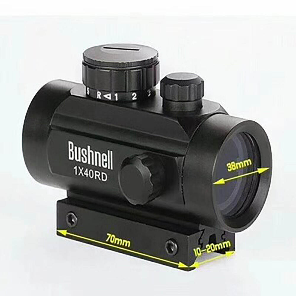Red Dot กล้องติด Bushnell RD40 กล้องเรดดอท1x40RD SIGHT Pointer Red ...