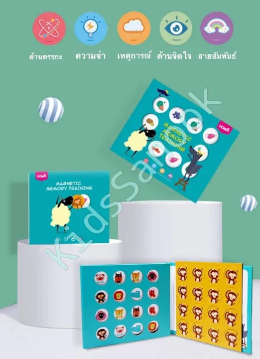 พร้อมส่ง!! 🚗 Memory Game Magnet Book - เกมส์จับคู่ แผ่นปิดแม่เหล็ก ...