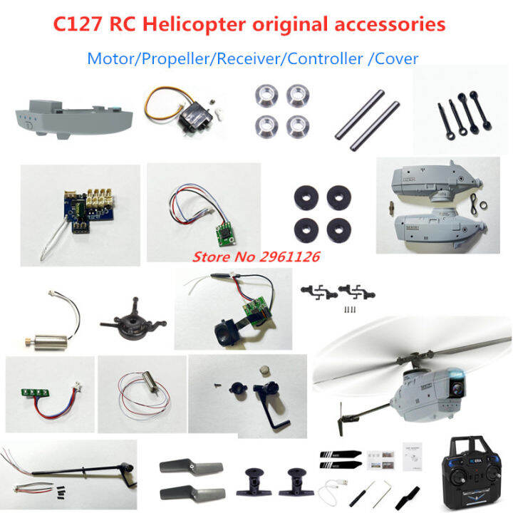 St【ในสต็อก】【Original Yang ‑ C127 Pesawat Rc Kawalan Bahagian Ganti ...