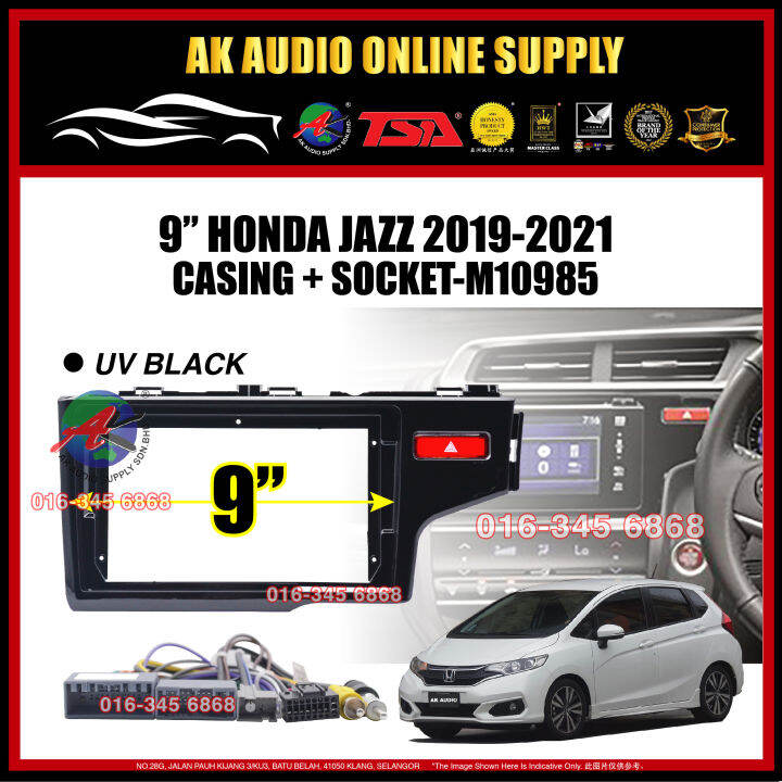 Honda Jazz 2019 - 2021 Android Player 9" inch Casing + Socket- M10985 ...
