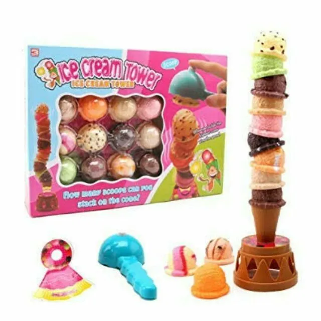 Ice Cream Tower stacking game ice cream toys | Lazada PH