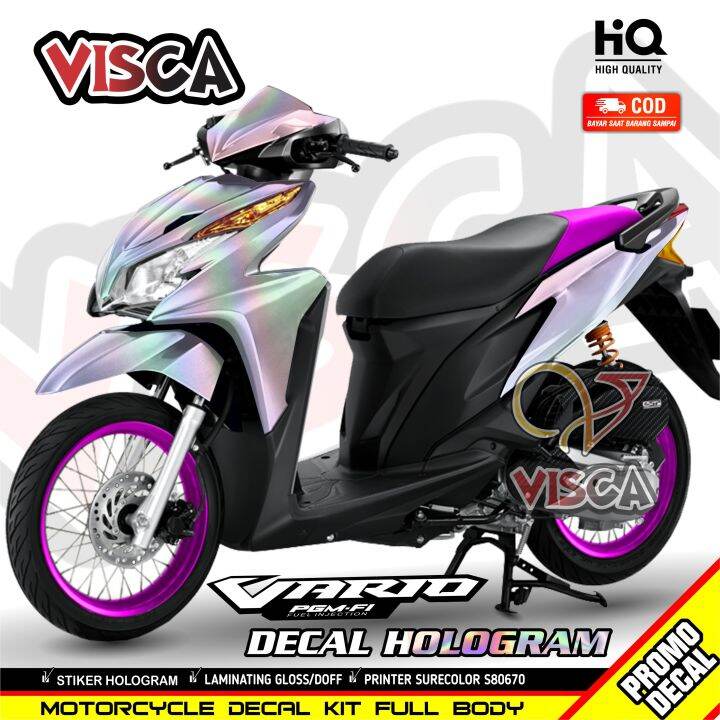 Decal Vario 125 Old Full Body Stiker Vario 125 Old Keren Full Body ...
