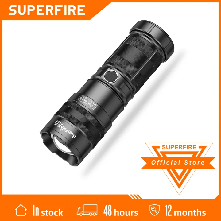 ใหม่ SupFire GT60 xhp90 36วัตต์อัลตร้าสดใส LED แสงอ่อนไฟฉายซูม USB มี ...