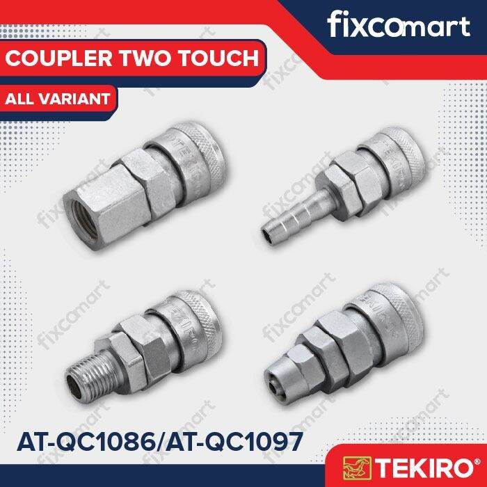 Tekiro Quick Coupler Two Touch 30 - 40 SM / Fitting / Sambungan Selang ...