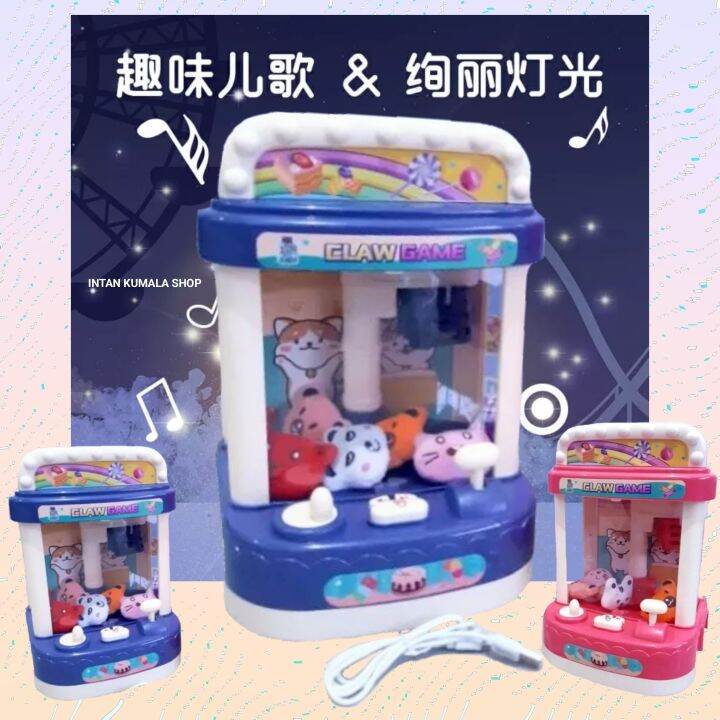 Mainan claw game mesin capit boneka | Lazada Indonesia