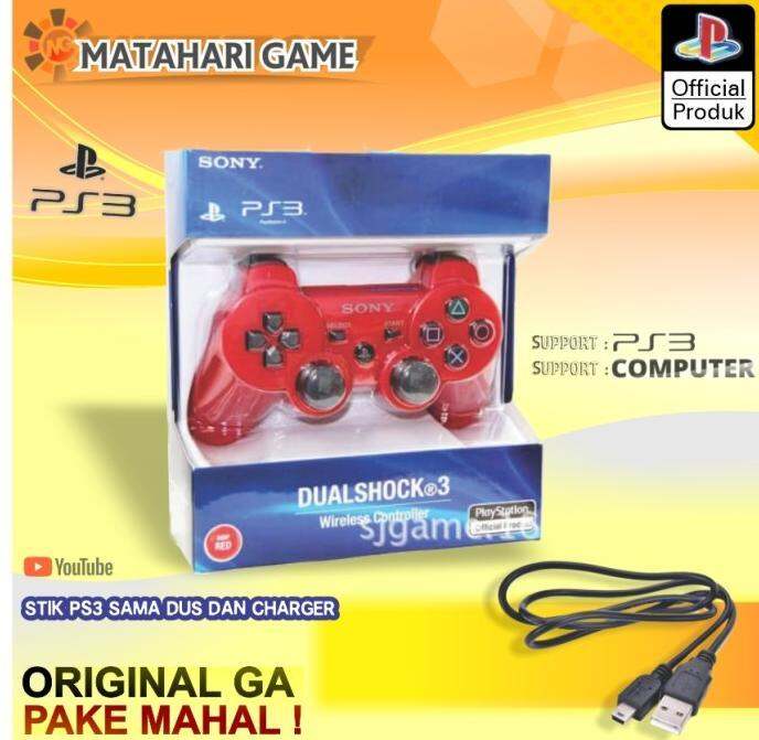 Stik Stick Ps3 Army Wireless Sony Ori Original Pabrik Dualshock Getar ...