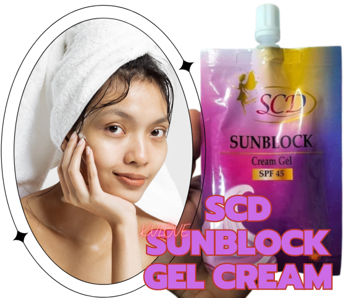 SCD Tinted Sunscreen Gel (10g) with SPF | Lazada PH