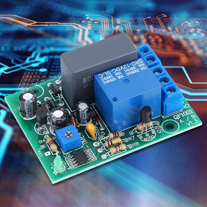 AC220V Input/Output Timer Module Timing Turn Off Board Stable Timer Delay Switch Module for ...