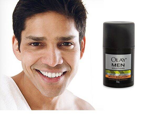 OLAY MEN Multi-Solutions Revitalizing Cream for dry to normal skin 50g ...