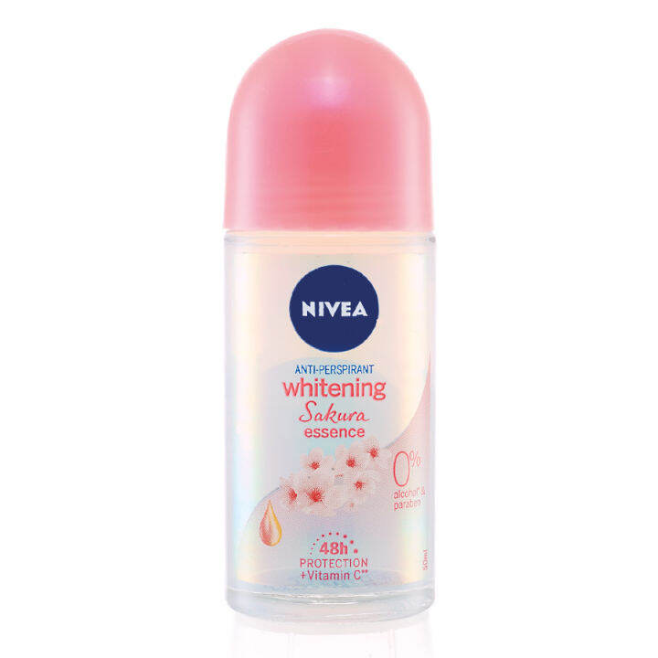 Nivea Sakura Essence Deo Anti-perspirant Whitening 50ml | Lazada PH
