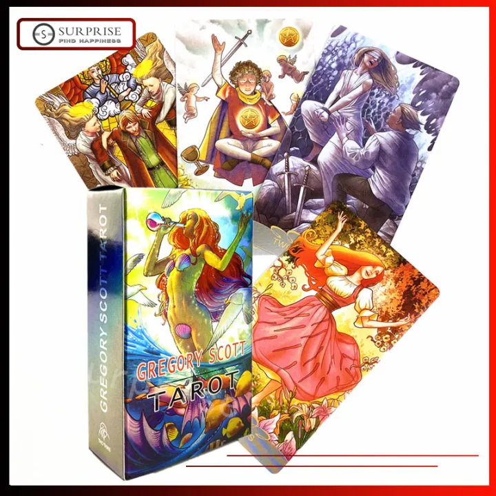 New English Tarot Deck Gregory Scott Tarot Cards Divination Card ...