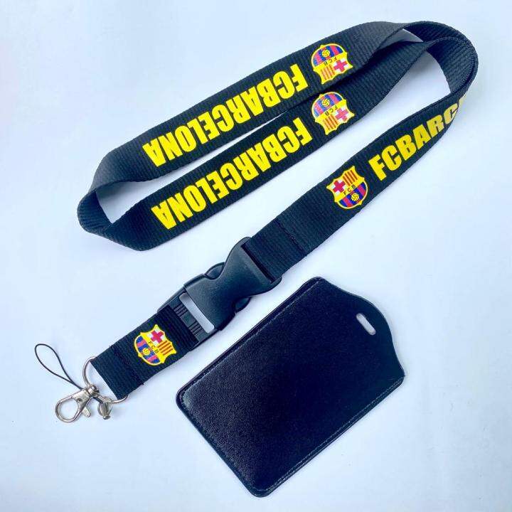 [FAST-SHIPPING 💯] PREMIUM FC Barcelona Football Club Lanyard EPL ...