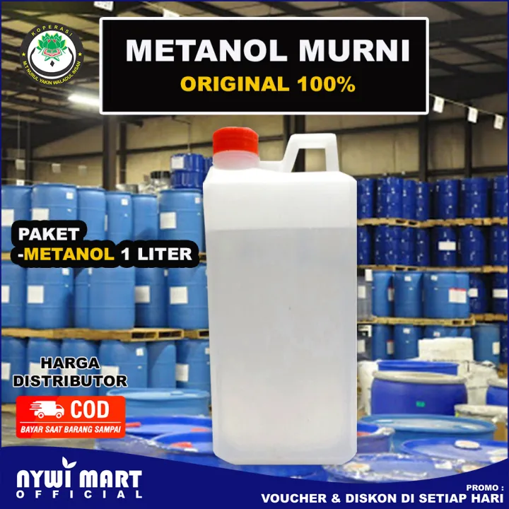 TERMURAH Metanol Murni 1 Liter Bahan Campuran Parfum / Pelarut Parfum / Pelarut Parfum Laundry ...