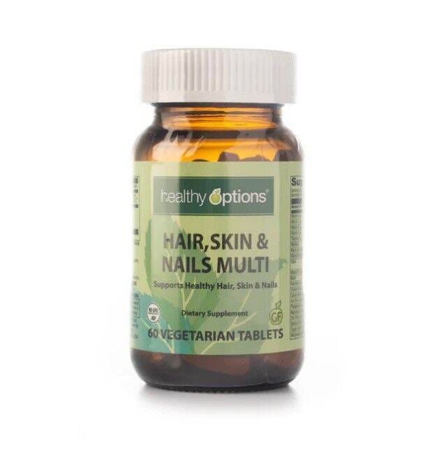 Healthy Options Hair, Skin & Nails Multi 60 Vegetarian Tablets | Lazada PH