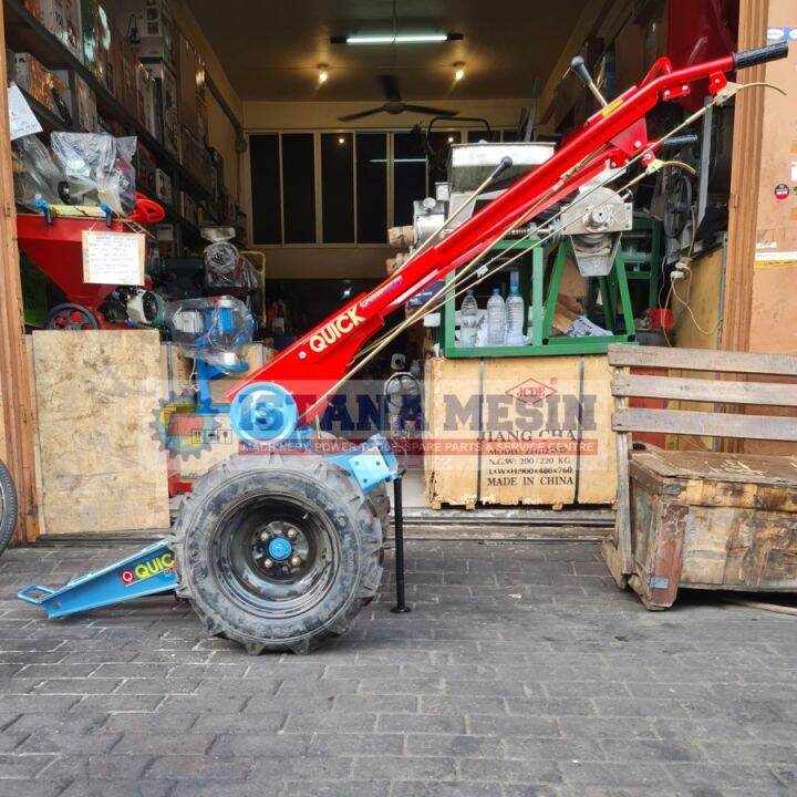 MESIN BAJAK SAWAH QUICK M1000 TRAKTOR TANGAN ZETOR TANPA MESIN | Lazada ...