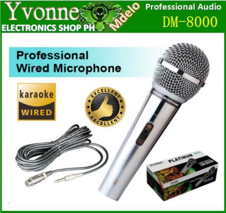 The Hyundai Platinum DM-8000 Professional Microphone System DM8000 ...