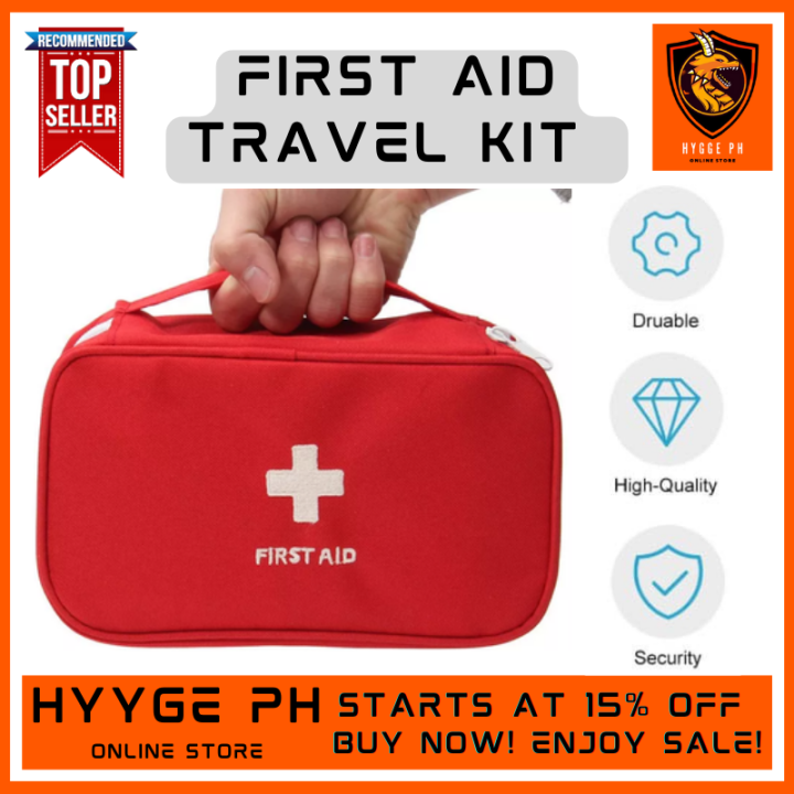 NEW Arrival First Aid Travel Kit (red) Empty Large First Aid Kits, Home ...