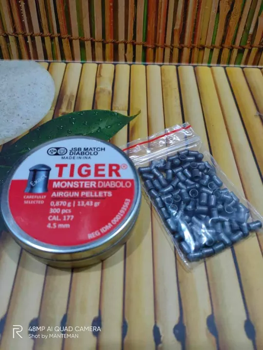 BISA COD !! Mimis Tiger Monster Exact isi 100 Butir #Rifle Super Magnum ...